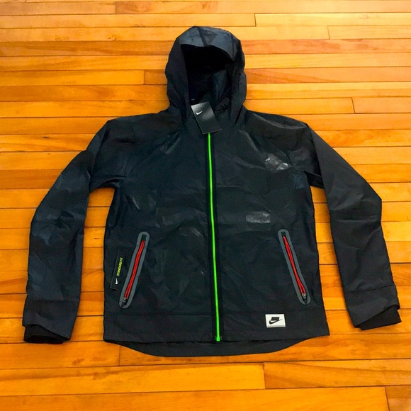Nike | Jackets & Coats | Nike Flash 3m Reflective Running Jacket Black ...